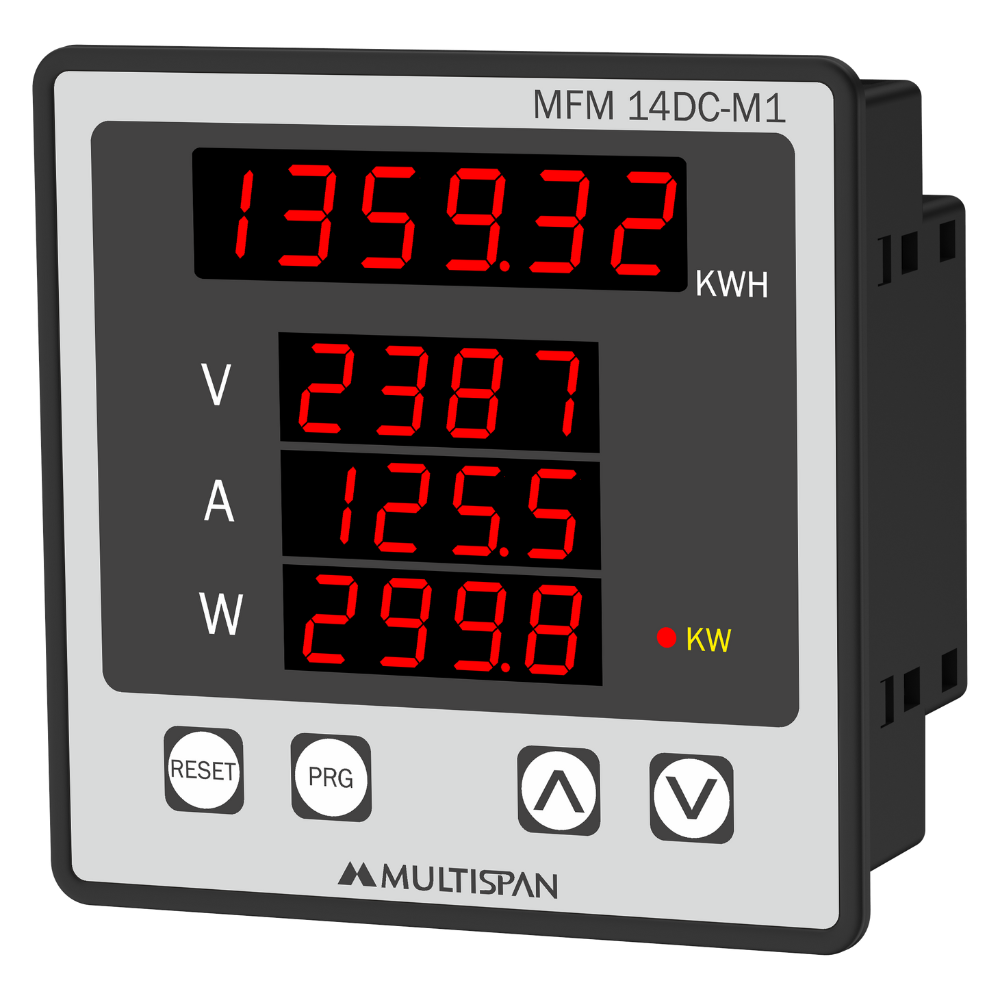 DC Multifunction Meter with 2 Relays MFM142DC Multispan | UAE ...