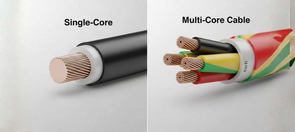 Single-Core Cable VS. Multi-Core Cable: Voltage, Safety & More